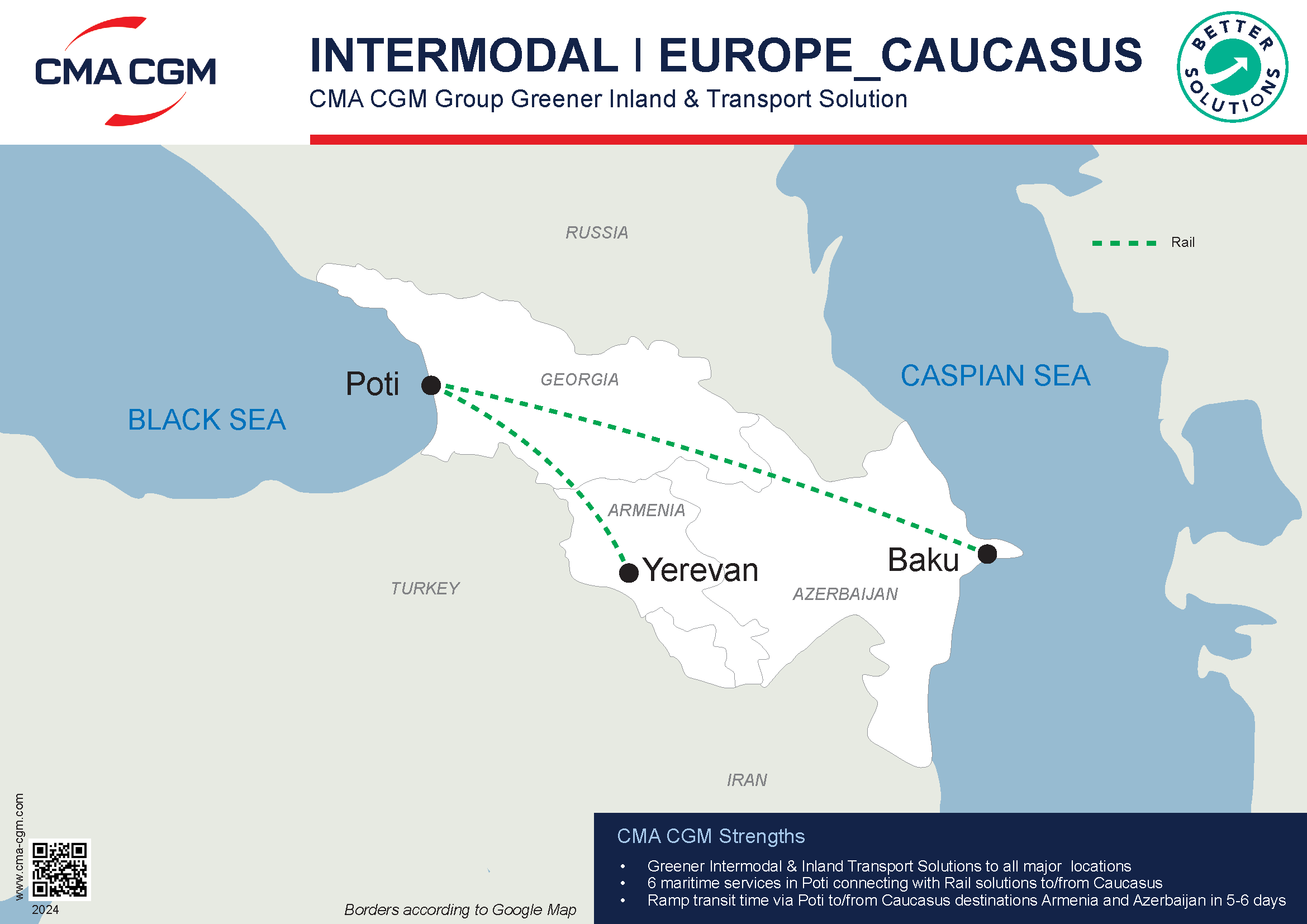 CMA CGM | Inland and intermodal services in Europe